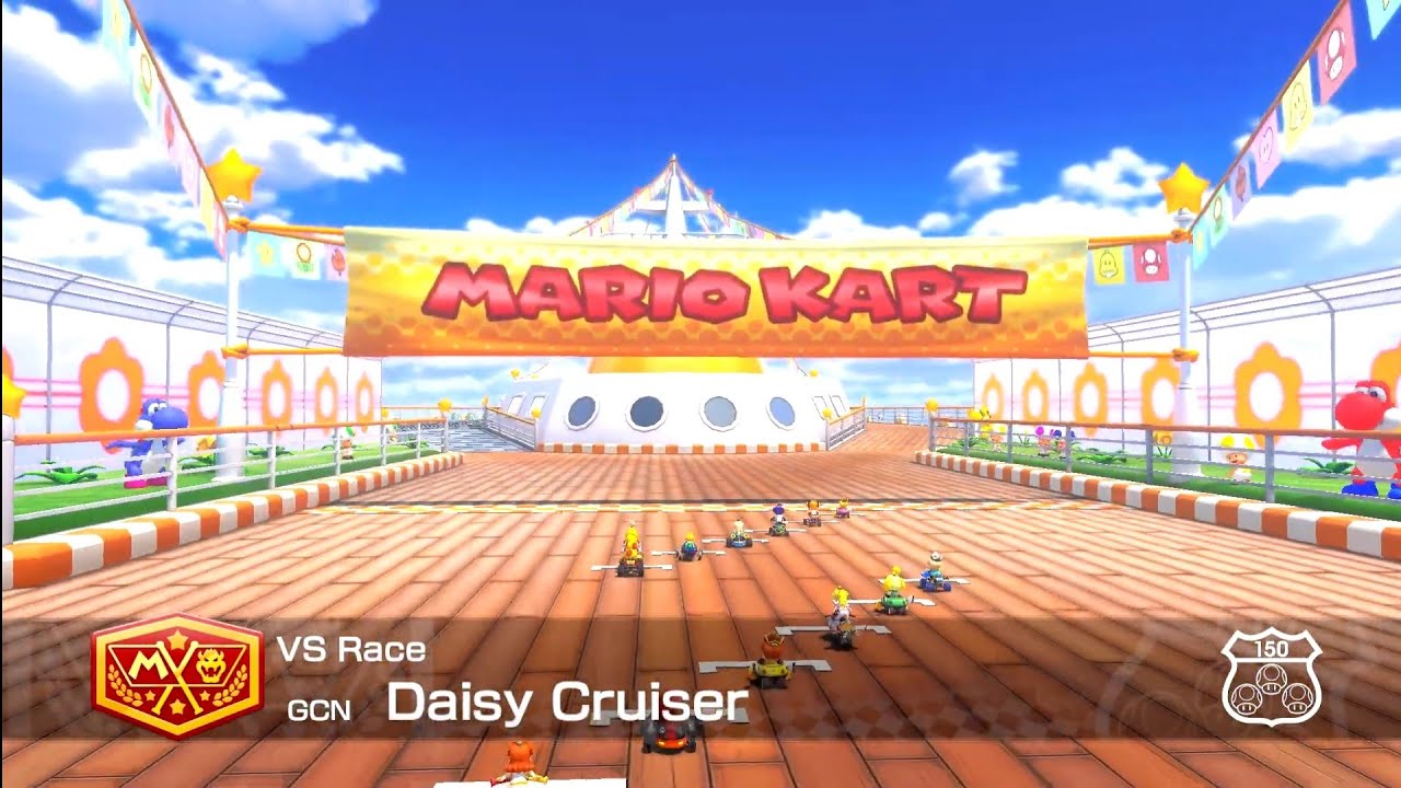 Mario Kart 8 Deluxe GCN Daisy Cruiser Gameplay - YouTube