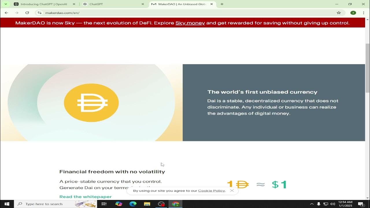 MakerDAO 2025 Guide | How to Use DAI & Earn Passive Income - YouTube