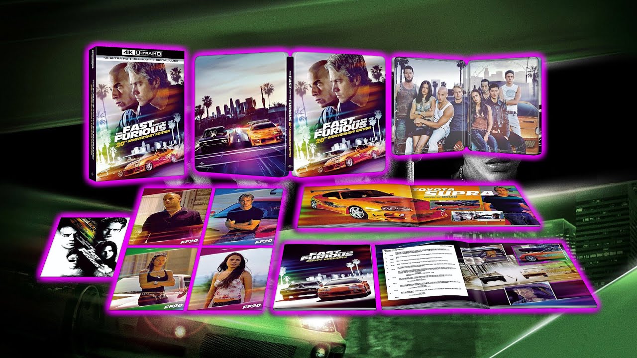 Unboxing The Fast & Furious: Edición Especial - 20 Aniversario (4K ...