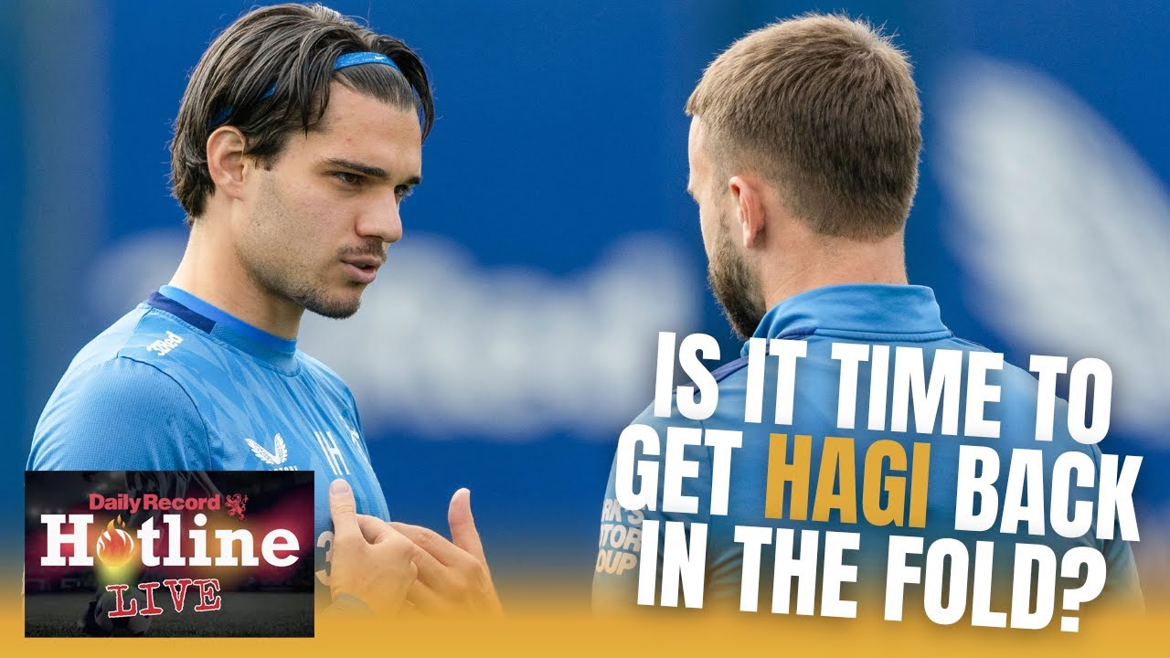 Should Rangers get Hagi back in first team frame as he insists he's up ...