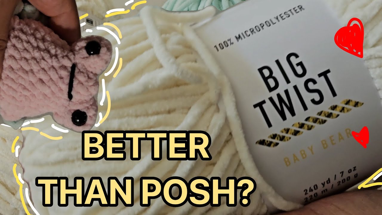 🧶Soft and Snuggly: Big Twist Baby Bear Yarn Review // First Impressions ...