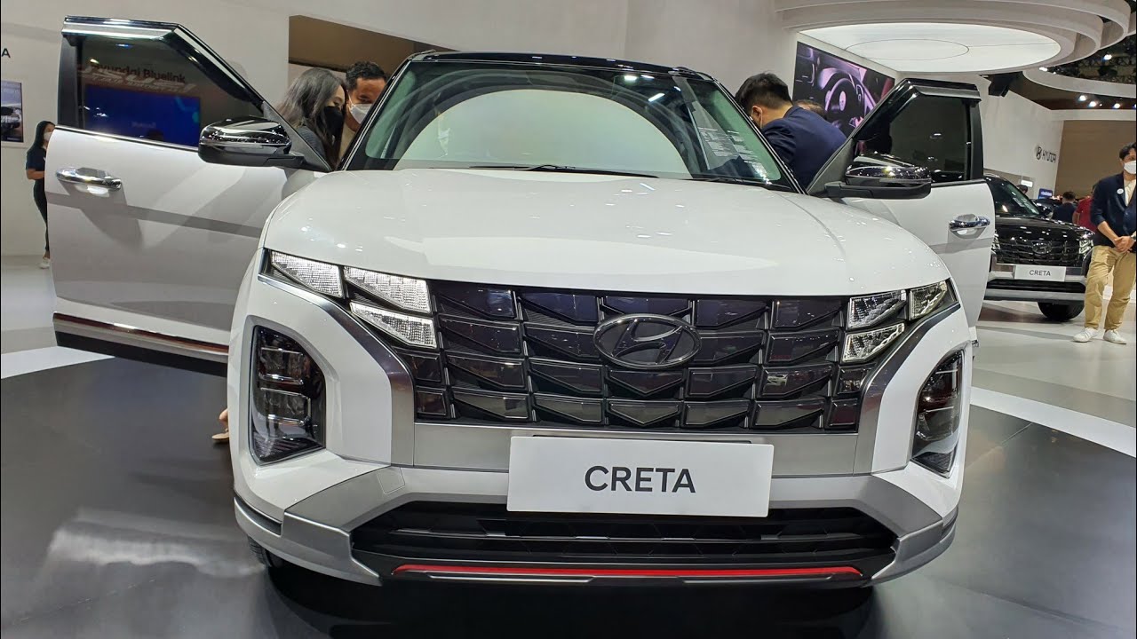 2022 Hyundai CRETA Prime Dual Tone in Black Roof Creamy White - YouTube
