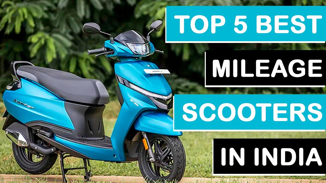 Top 5 Mileage Scooty in India 2025 | Best Mileage Scooter in India 2025 ...