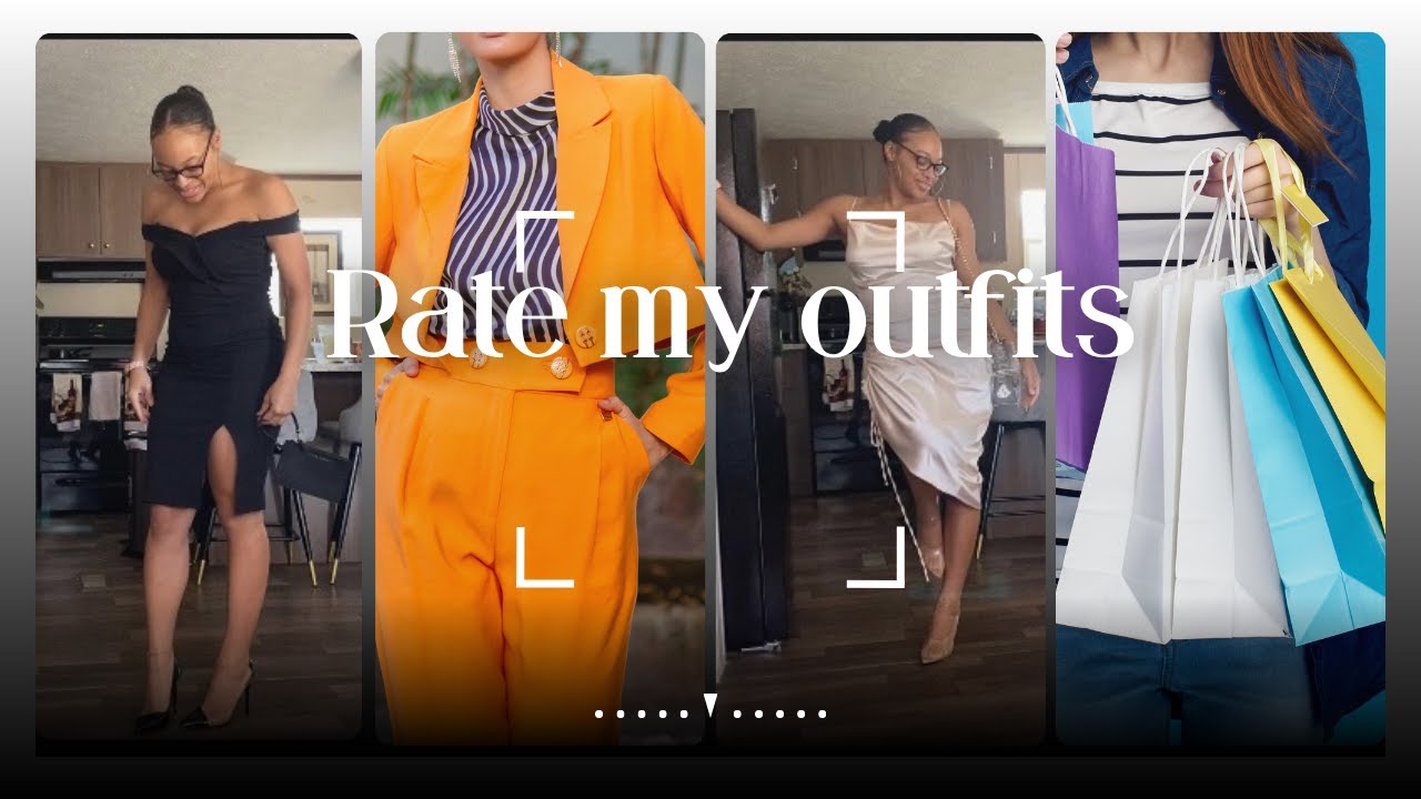 HUDSBAND RATE MY OUTFITS 1-10 - YouTube