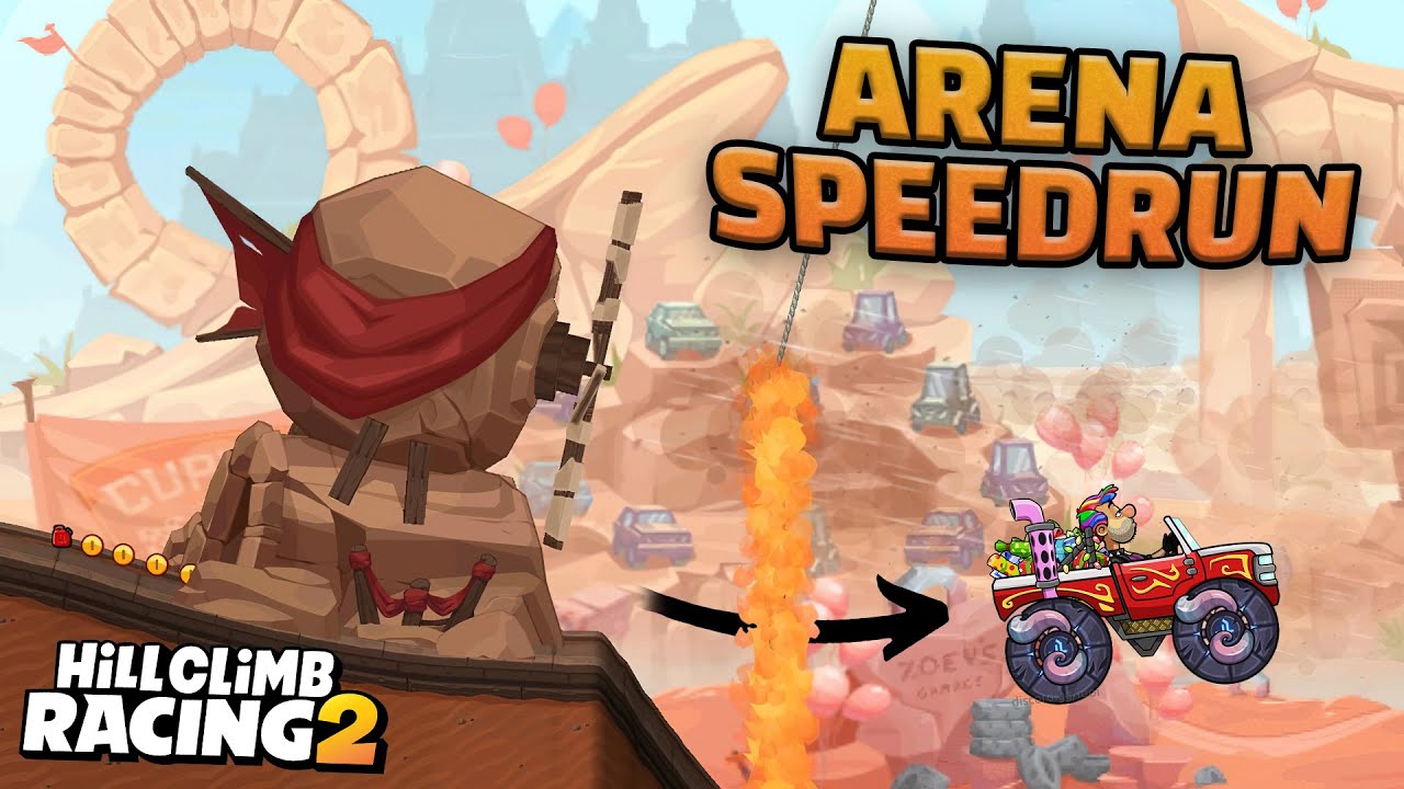 😍Arena 1km Speedrun Map! HCR2 Speedrun Tournament - YouTube