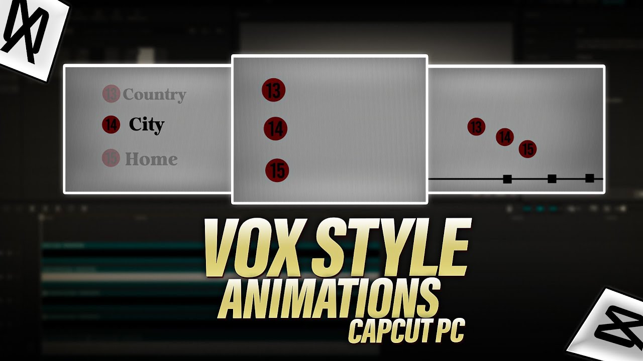 How To Make Vox Style Animations In CapCut PC - YouTube