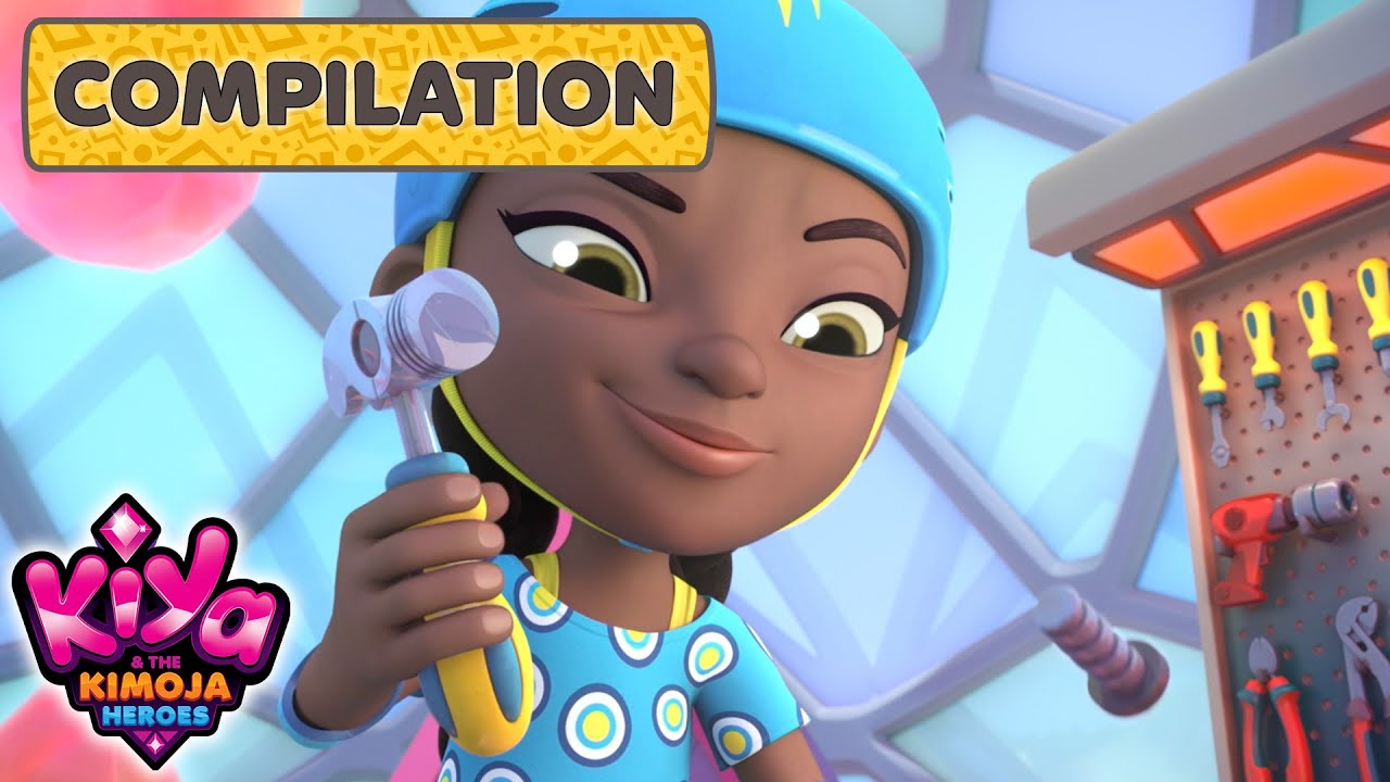 Kiya & the Kimoja Heroes | Motsie's Best Inventions | COMPILATION ...