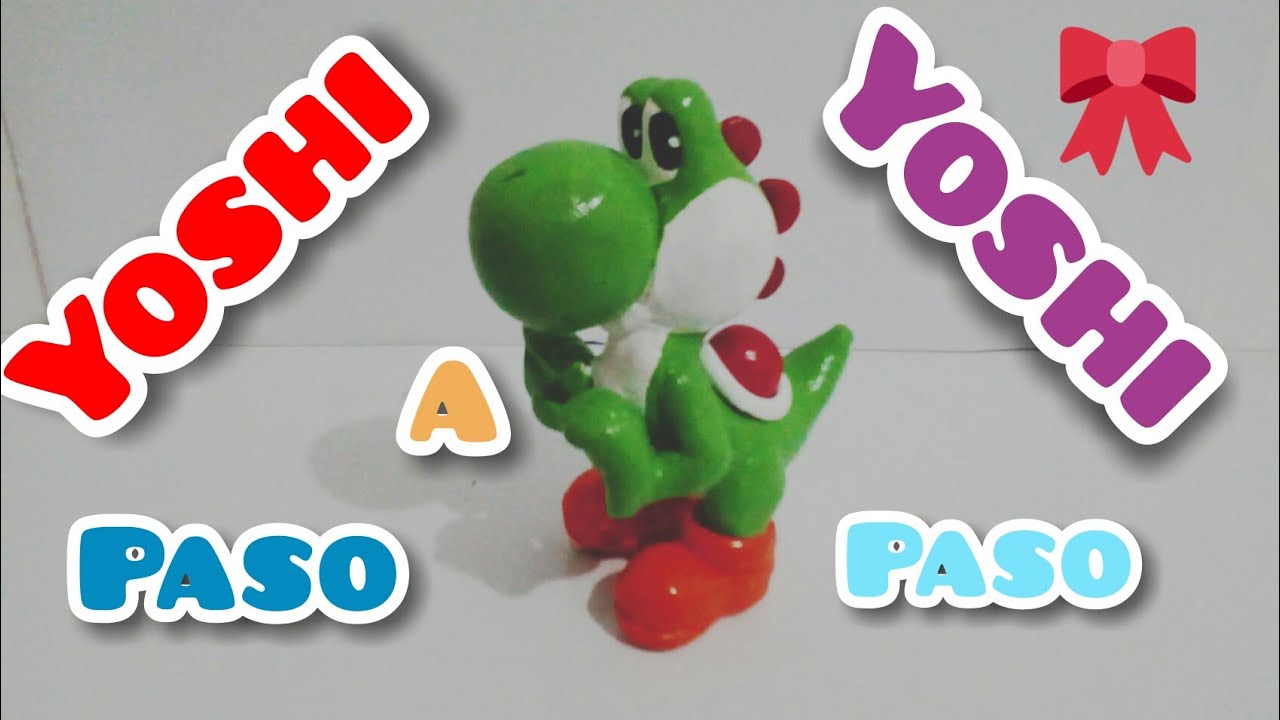 Como hacer a Yoshi paso por paso - YouTube