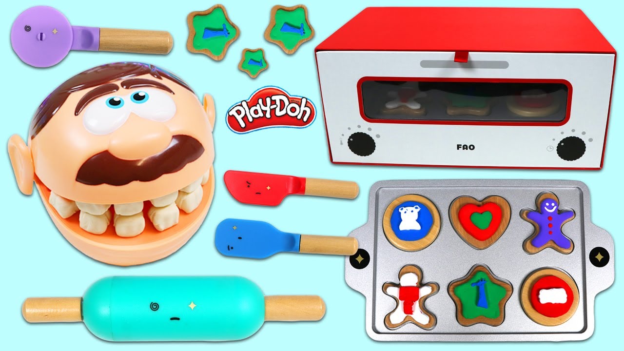 We Invite Mr. Play Doh Head Over To Test Out Our Oven! - YouTube