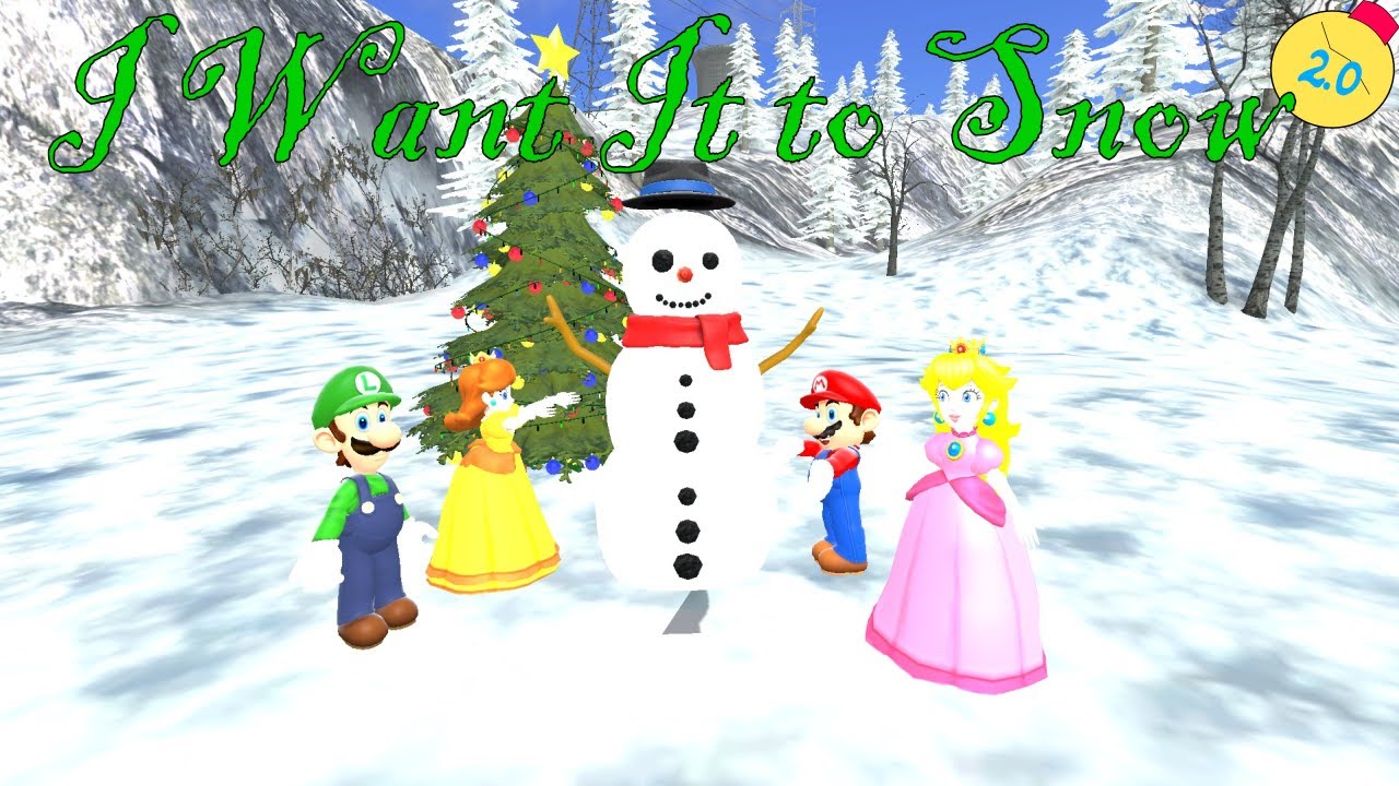 I Want It to Snow - A Mario-Themed Christmas Song - 2.0 - YouTube