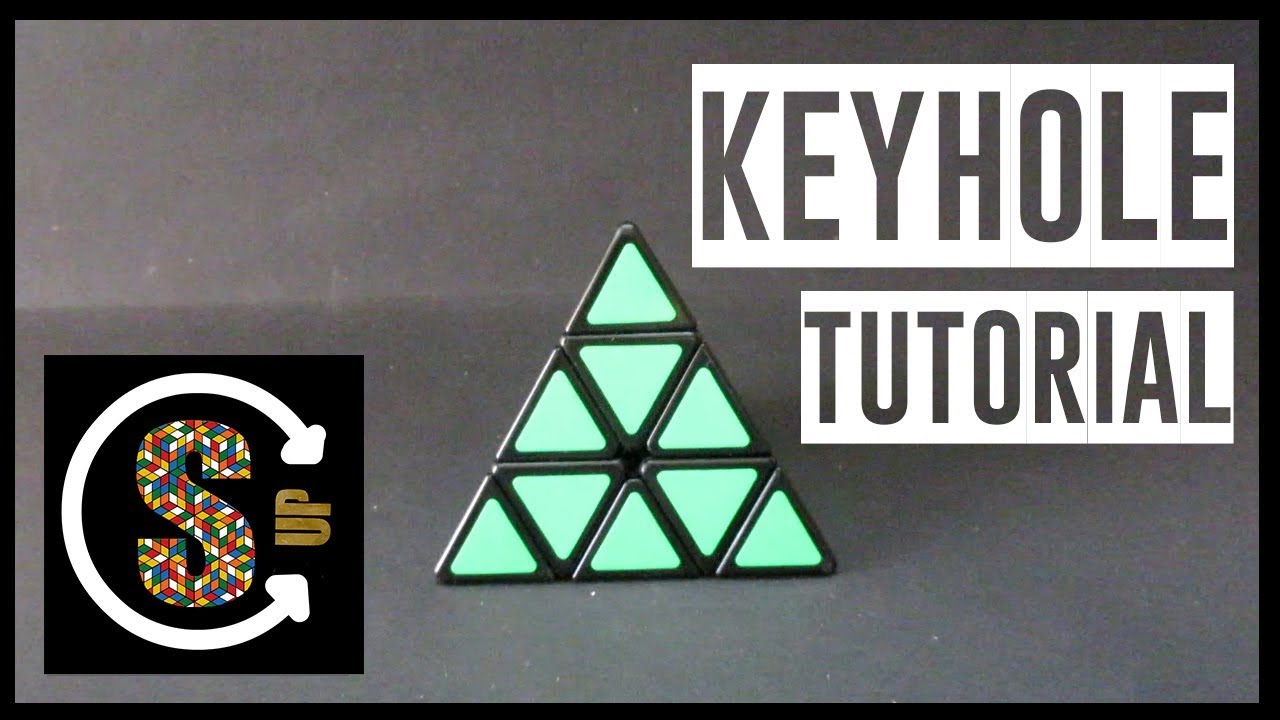 Keyhole Method Tutorial | How to solve a pyraminx - YouTube