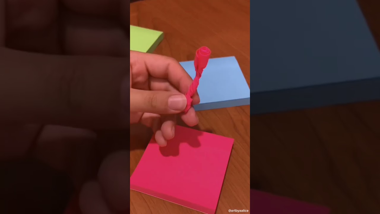 Sticky Note Bouquet Tutorial π π Youtube