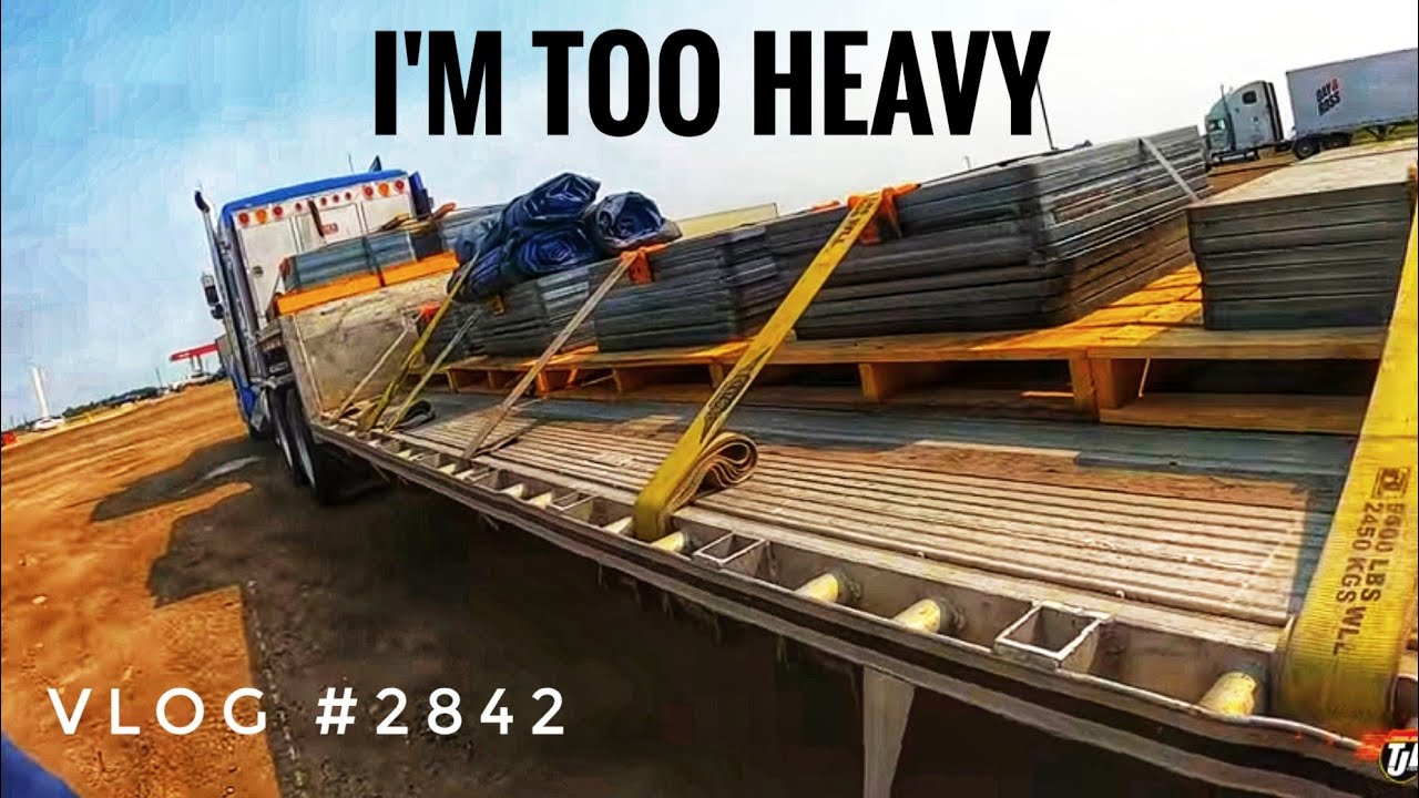 I'M TOO HEAVY!! | My Trucking Life | Vlog #2842 - YouTube