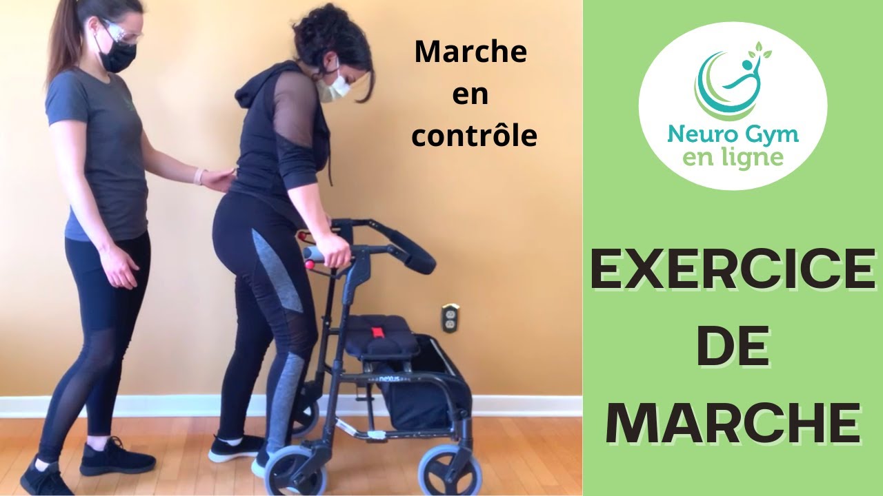 Exercices pour améliorer la marche│Marche en contrôle (proprioception ...