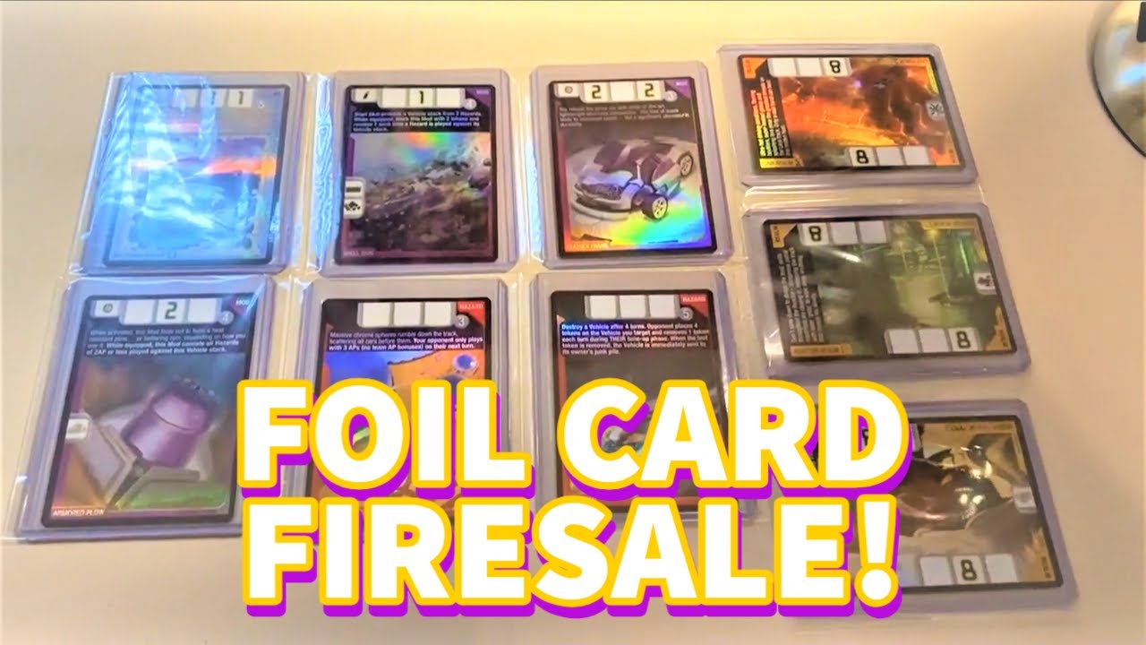 FOIL CARDS DISAPPEARING AT LIGHT SPEED! MEGA ACCELERACERS SALES VIDEO ...