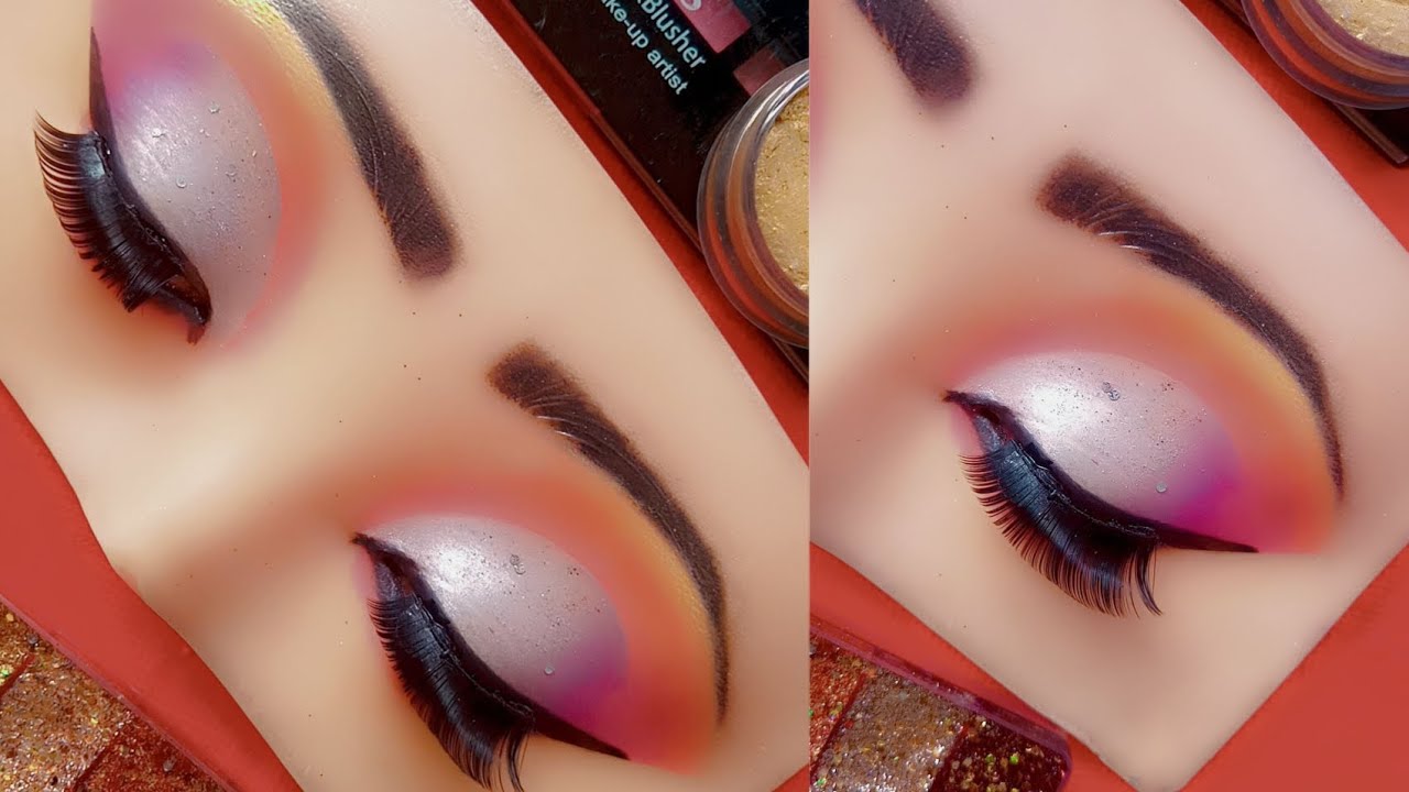 beautiful party eyes makeup look 😍 simple and soft look || makeup ...