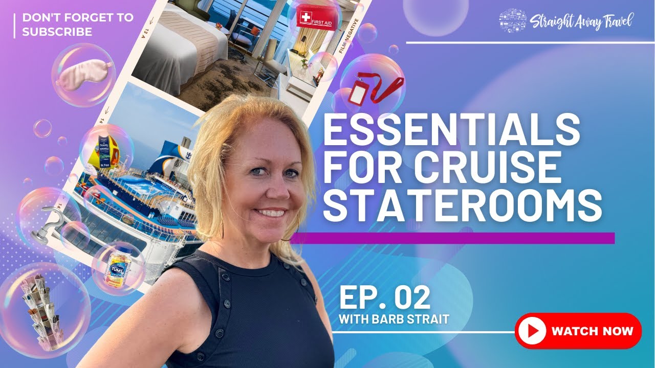What To Pack Episode 2 Stateroom Essentials - YouTube