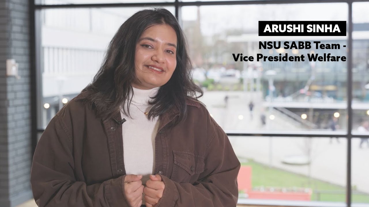 MEET THE NSU SABB TEAM | ARUSHI SINHA – VICE PRESIDENT WELFARE - YouTube