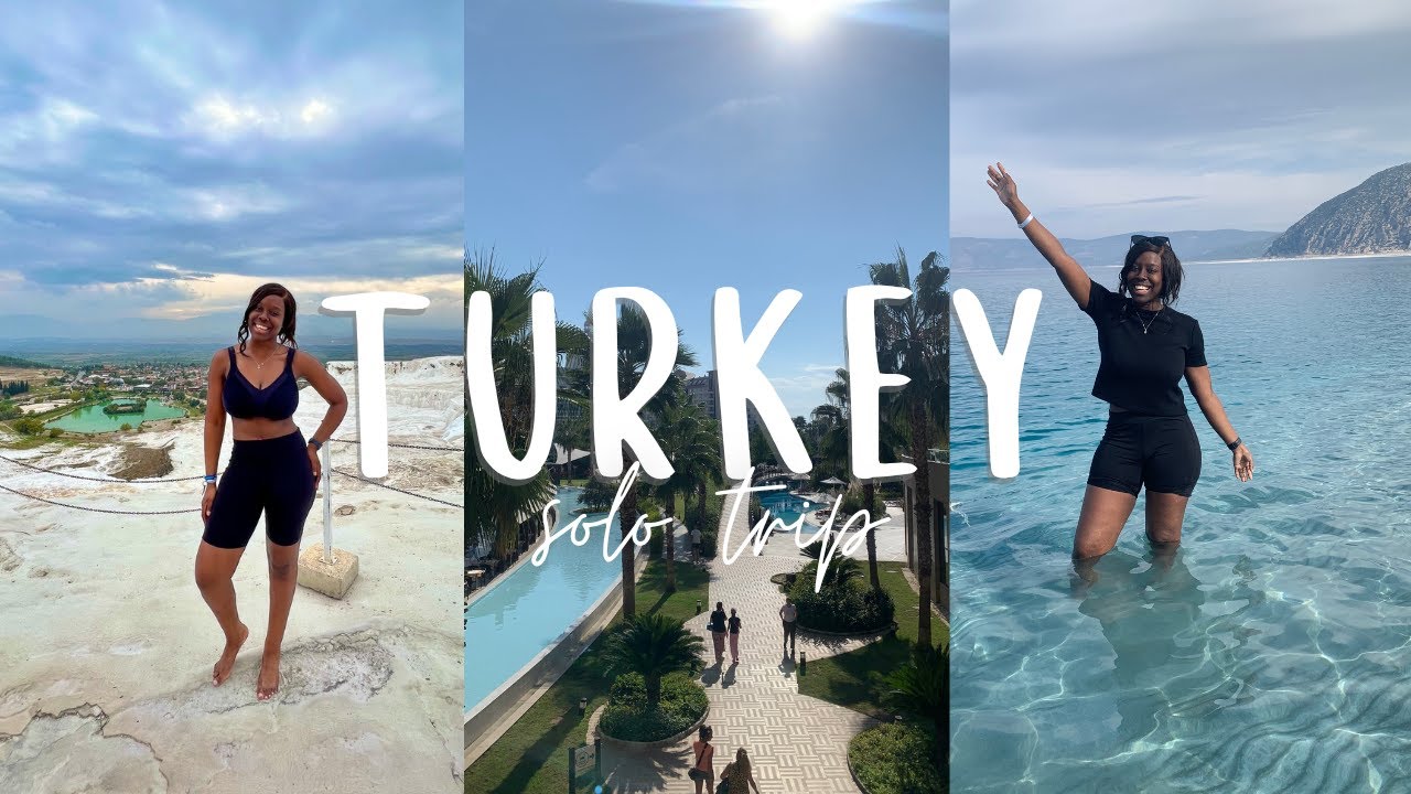 SOLO TRIP TO TURKEY VLOG | TURKISH BATH, PAMUKKALE, RIVER SALDA, WINE ...