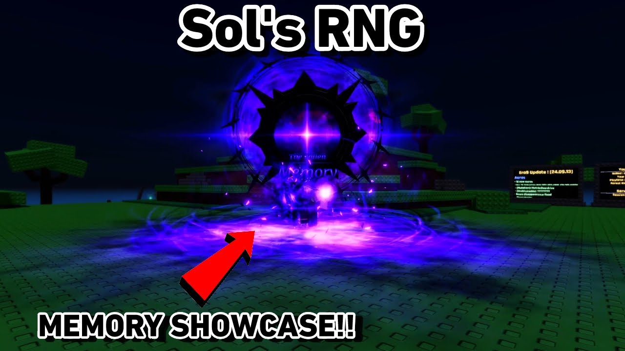 SOL'S RNG MEMORY SHOWCASE!! (4K) - YouTube