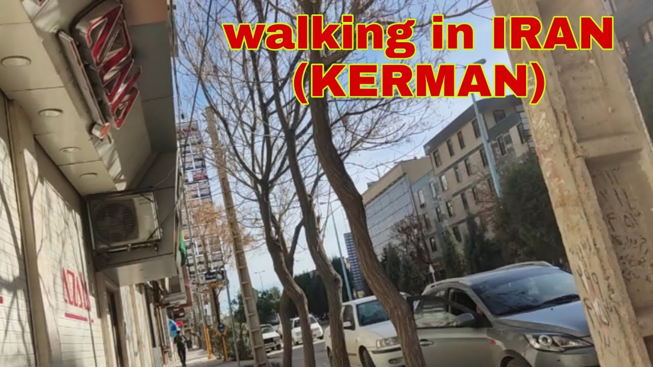 Walk In Iran( KERMAN)/street molavi and JAHAD - YouTube