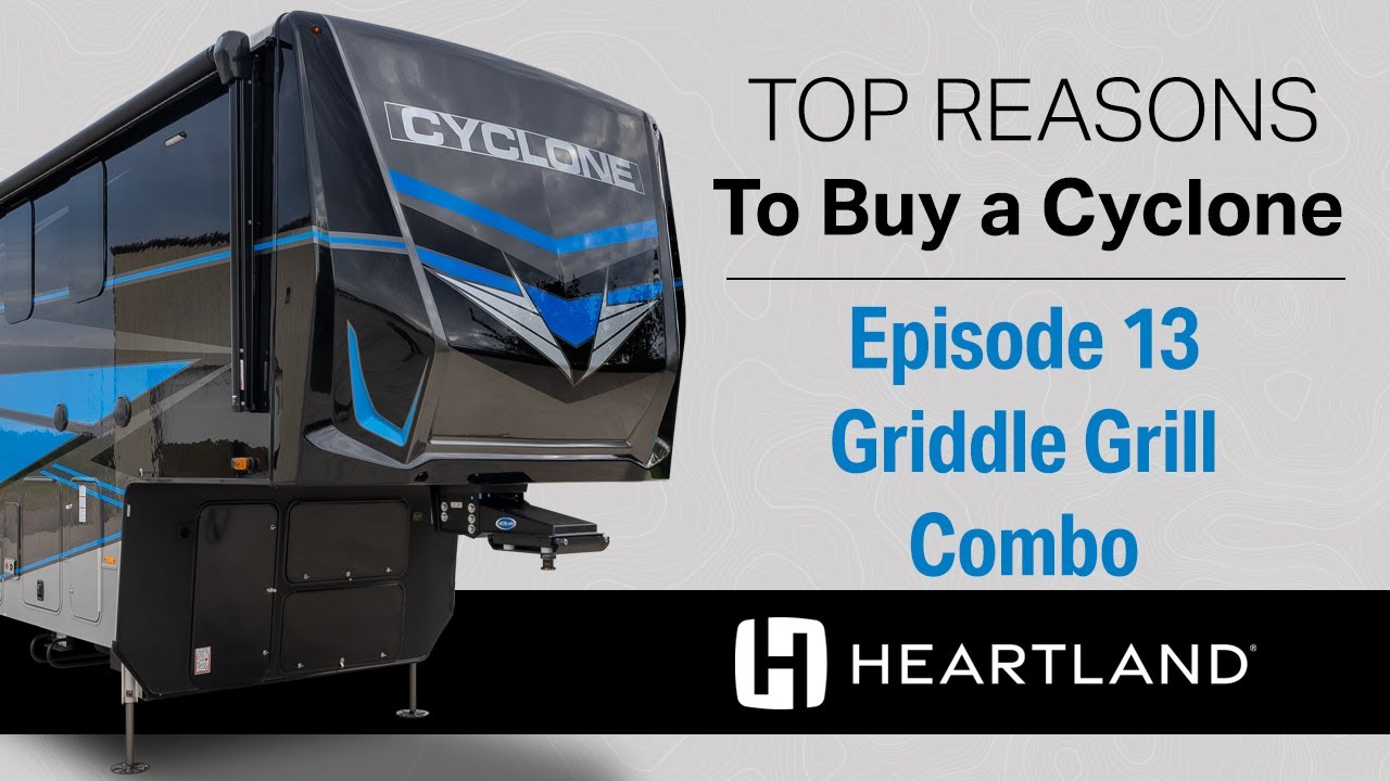 The 2025 Cyclone's Outdoor Griddle And Grill Makes Cooking Easy - YouTube