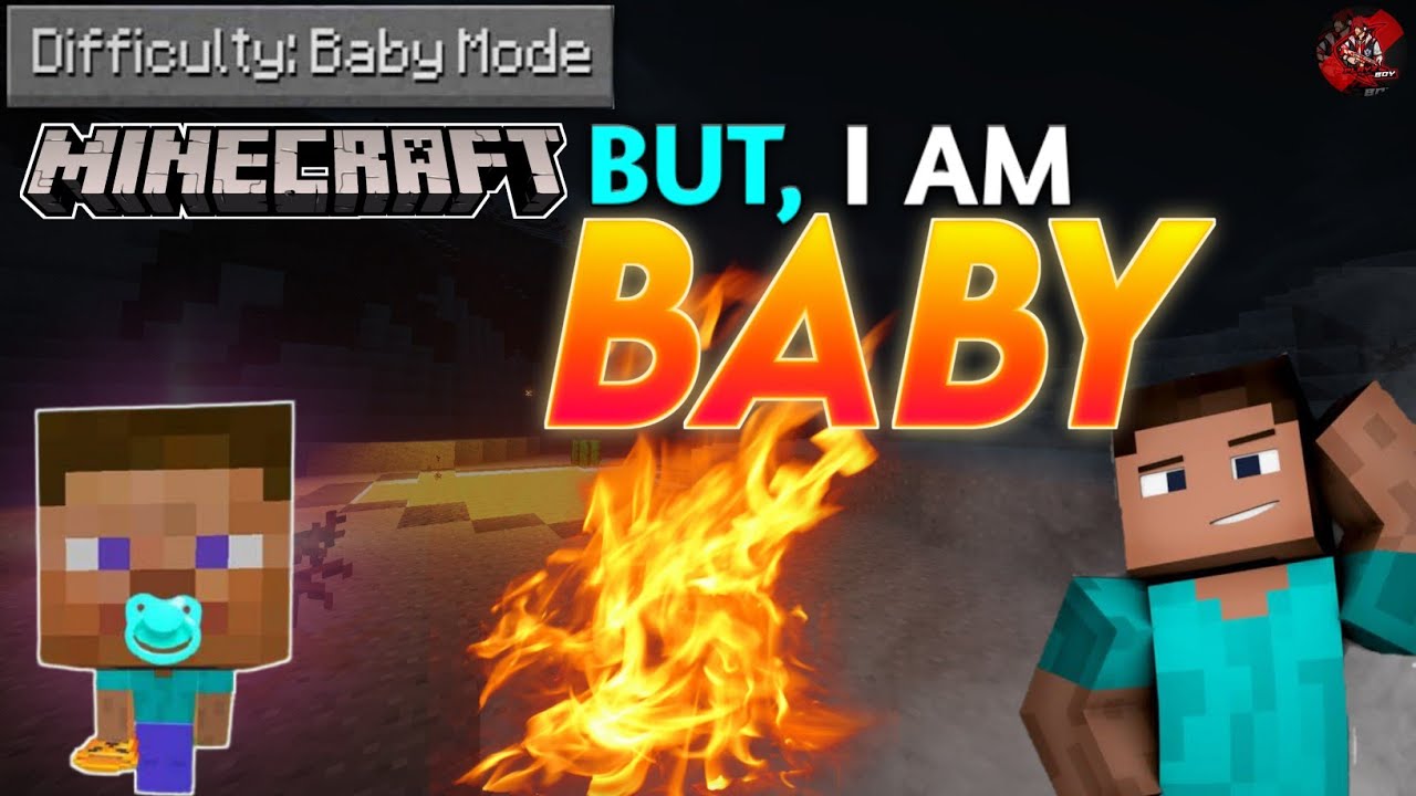 Minecraft , But I am a Baby || Playz Boy - YouTube