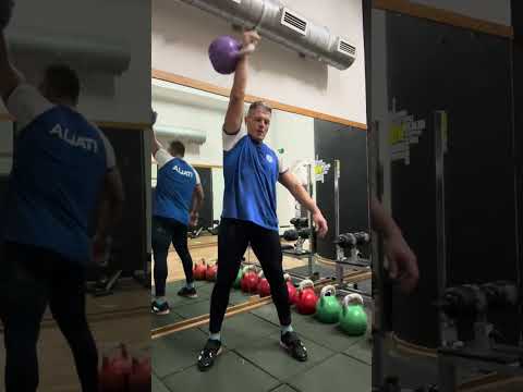 Snatch 16 kg 50 Rip  rest 30” Snatch 20 kg 50 Rip