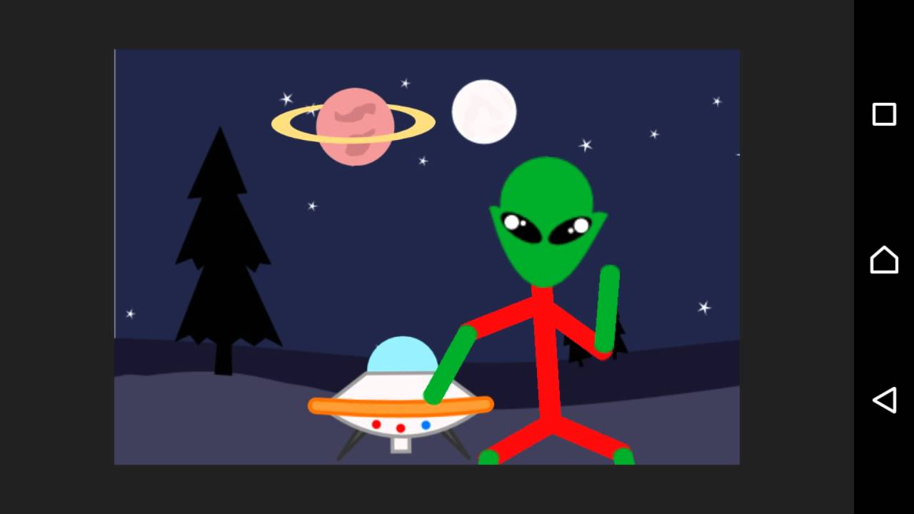 Animatie # 5 alien - YouTube