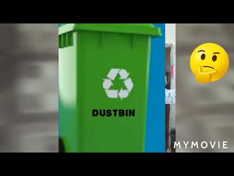 Dustbin use me kids activties - YouTube