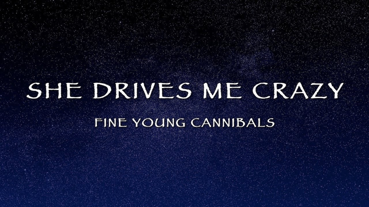 Fine Young Cannibals - She Drives Me Crazy (Lyrics) - YouTube