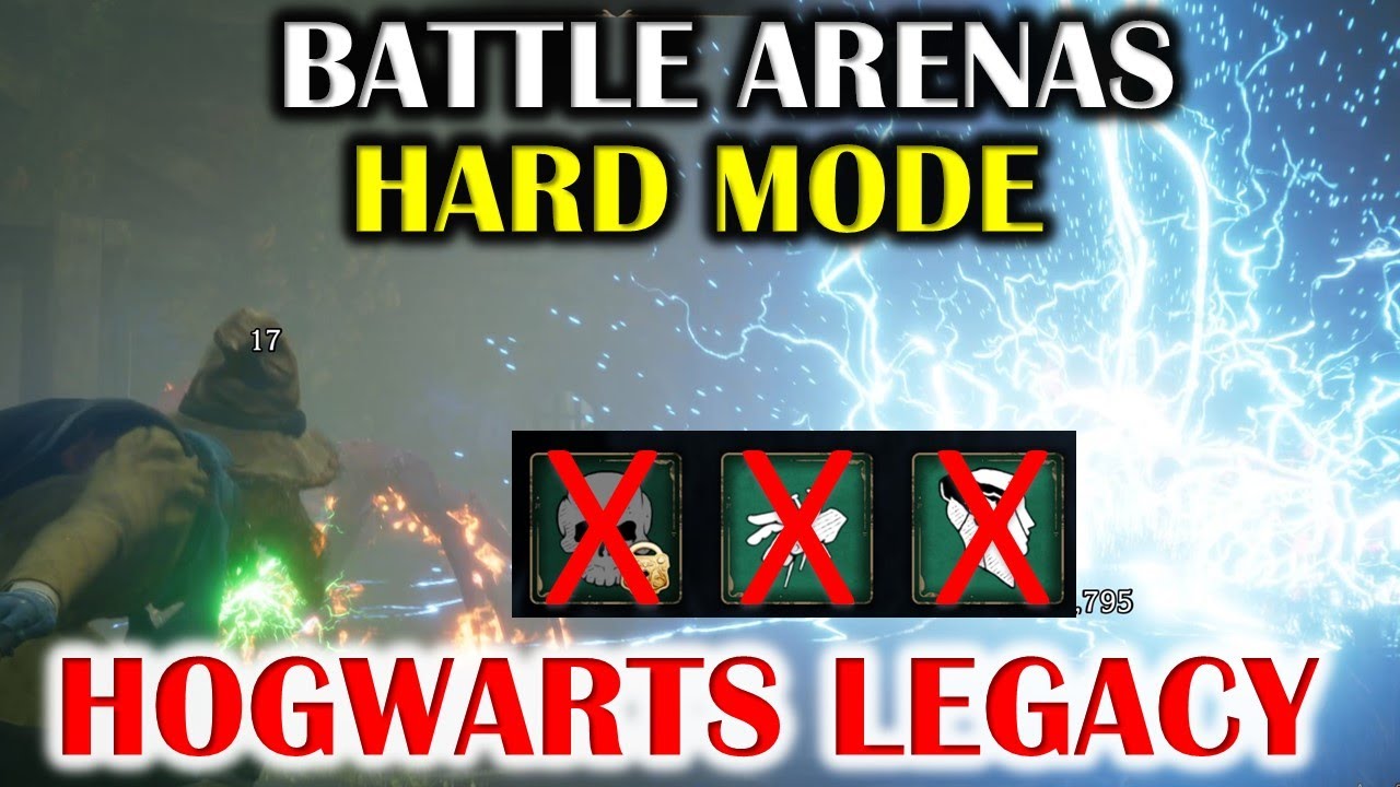 ALL BATTLE ARENAS - LOCATION & FULL BATTLES HARD DIFFICULTY HOGWARTS ...