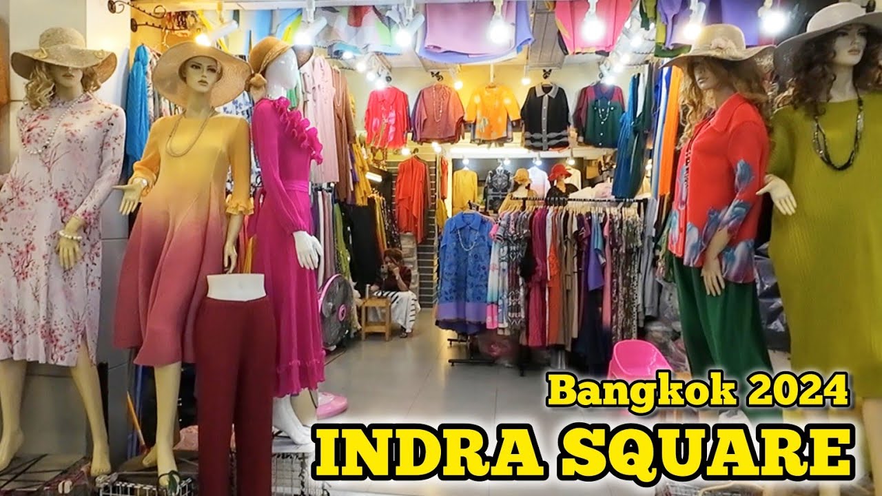 Walking at INDRA SQUARE 2024, Shopping mall in Bangkok Thailand, อินทรา ...