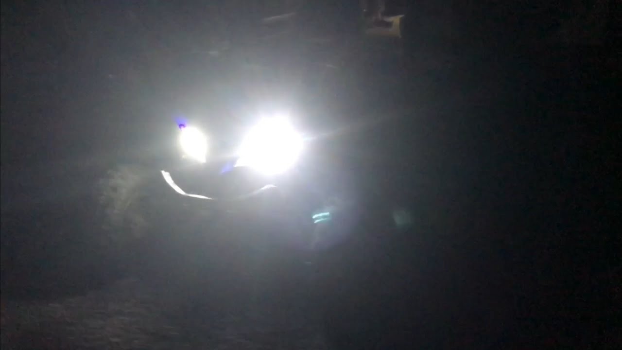 YFZ450 Retro Fitted LED CREE CUBES - YouTube