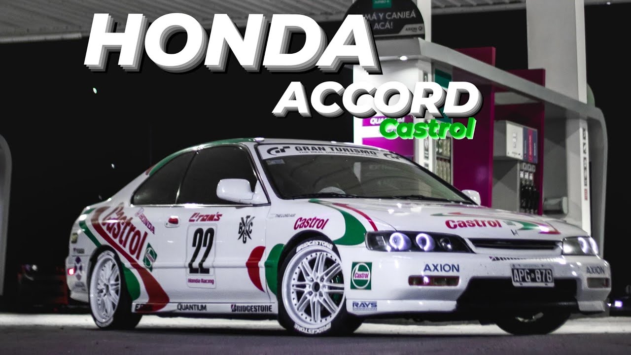 diseño nuevo para nuestro accord de Castrol con bytave - YouTube