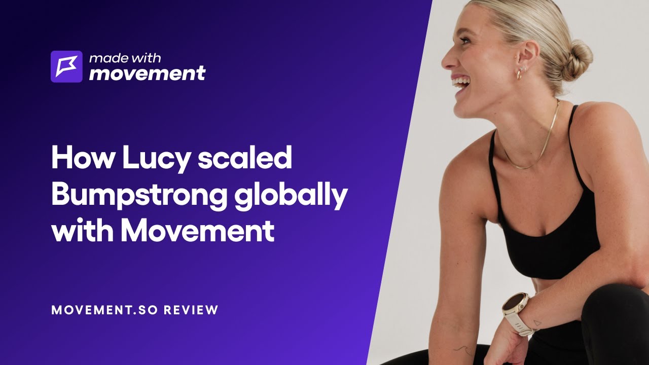 movement.so review - How Lucy scaled Bumpstrong globally with Movement ...