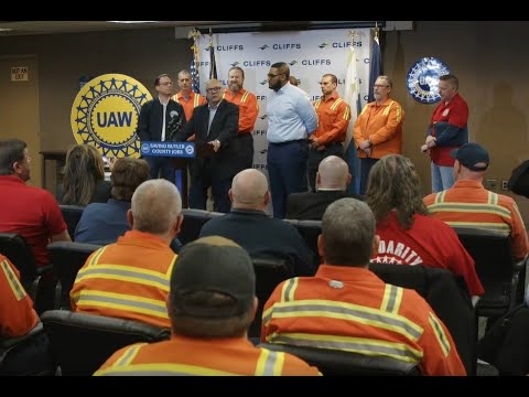 Gov. Shapiro Visits Cleveland-Cliffs Butler Works - YouTube
