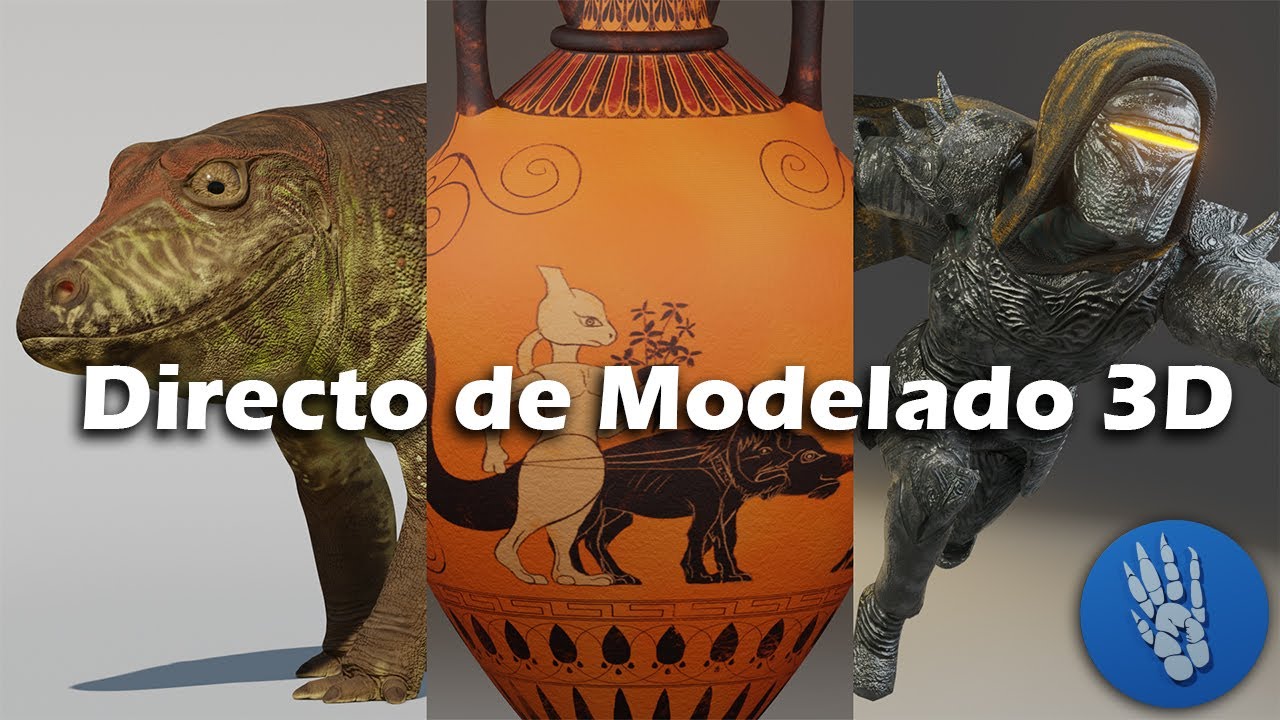 Directo de Modelado 3D 4: Drop Bear - YouTube