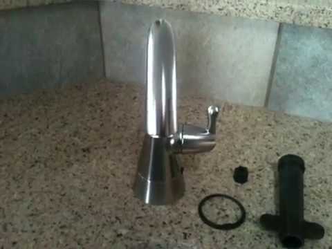 Delta RO Air Gap Faucet - YouTube