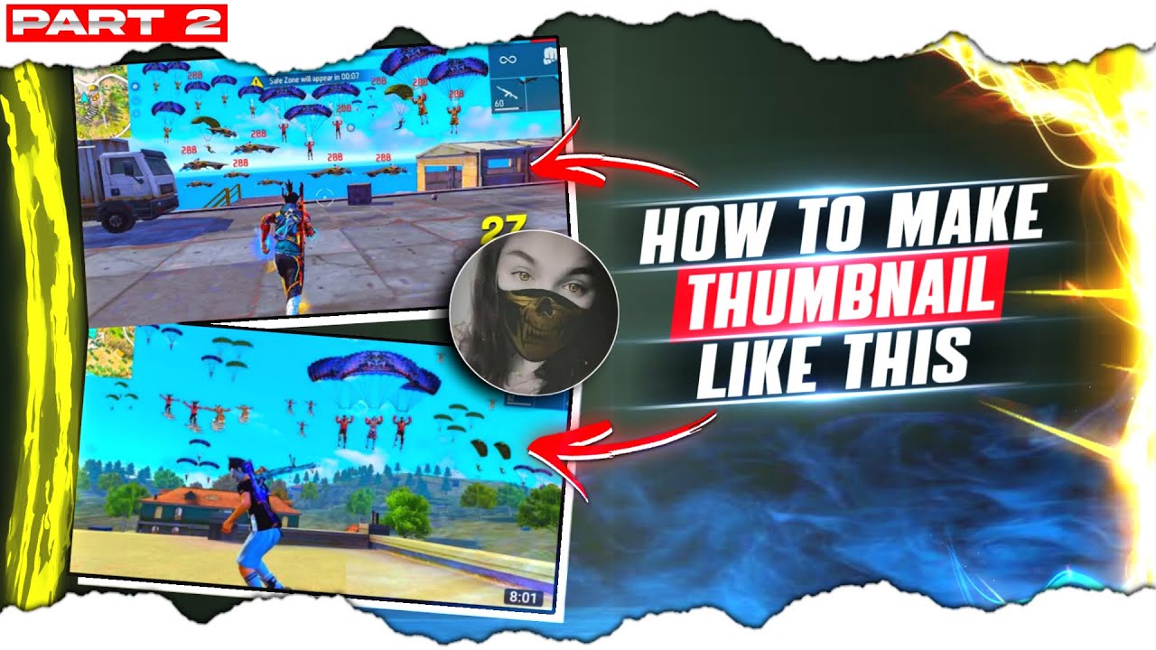 How to make Thumbnail like Nadiya ff | @NADIYAFF jaisa thumbnail kaise banaye? thumbnail ...