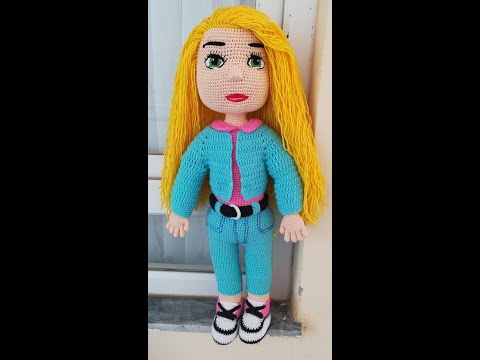 Amigurumi 45 cm Bebek Bacak Yapılışı/2.Bölüm