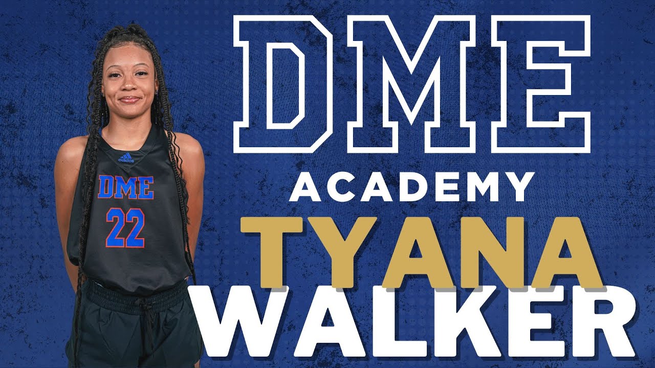 DME Academy Women's Basketball - Tyana Walker - YouTube
