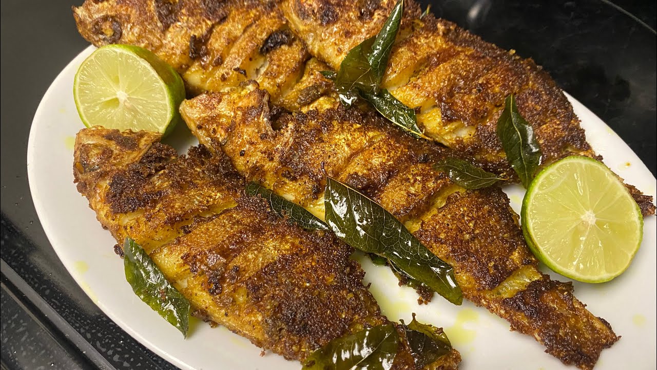 Lemon Pepper Fish Fry | Tasty & Spicy Fish Fry - YouTube
