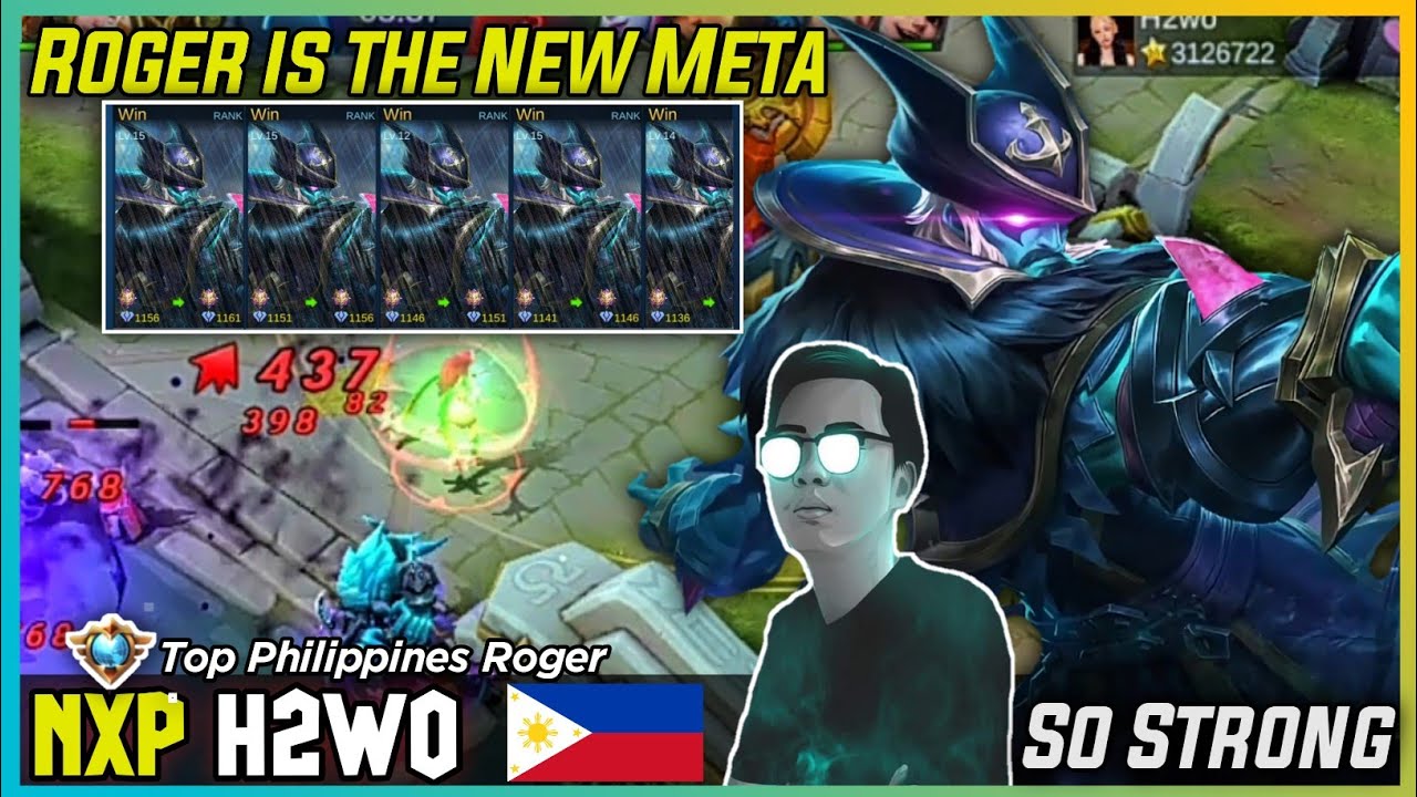 H2wo Roger Hard to Stop so Strong | Top Global Player H2wo - YouTube