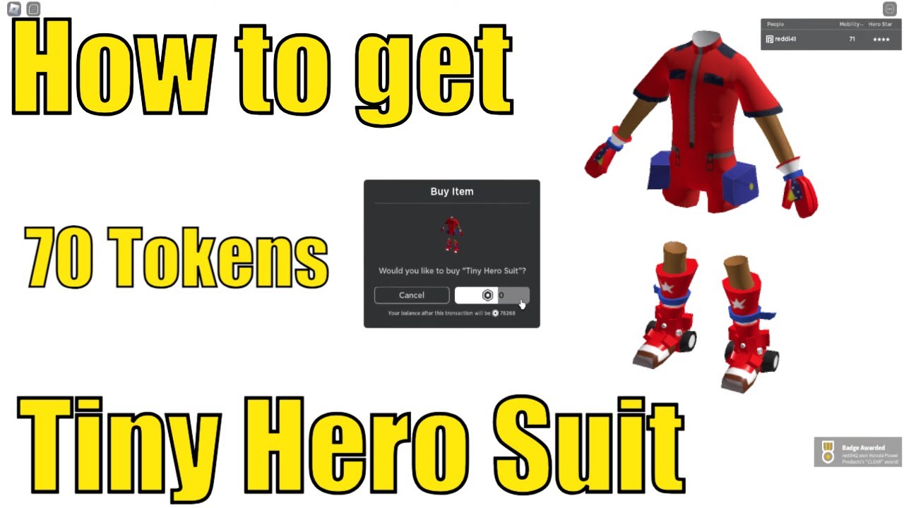 How to get Tiny Hero Suit in Tiny Hero | 70 Mobility Token Locations ...