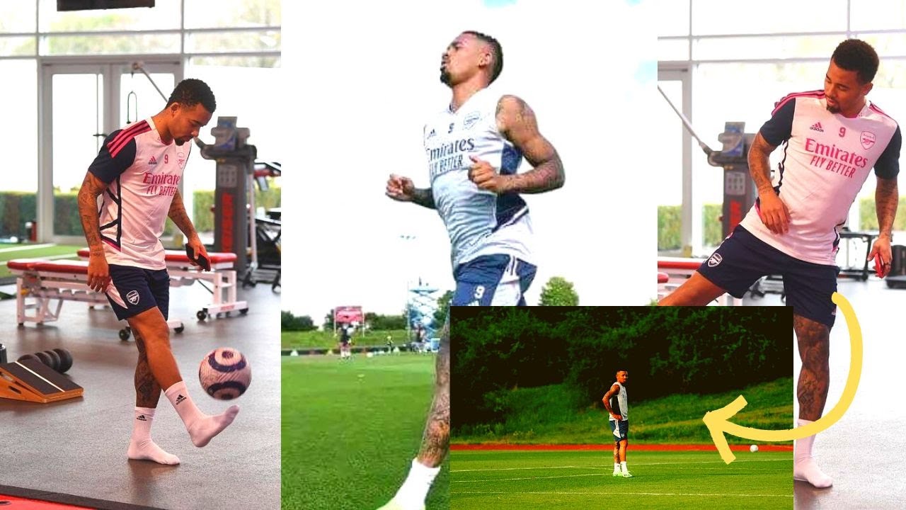 Total Recovery! Gabriel Jesus returns to run on the grass! He is coming ...