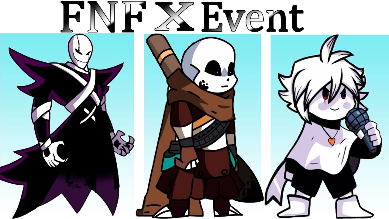 Friday Night Funkin 'VS The X Event - FULL WEEK OUT (Vs X!Gaster) (FNF ...