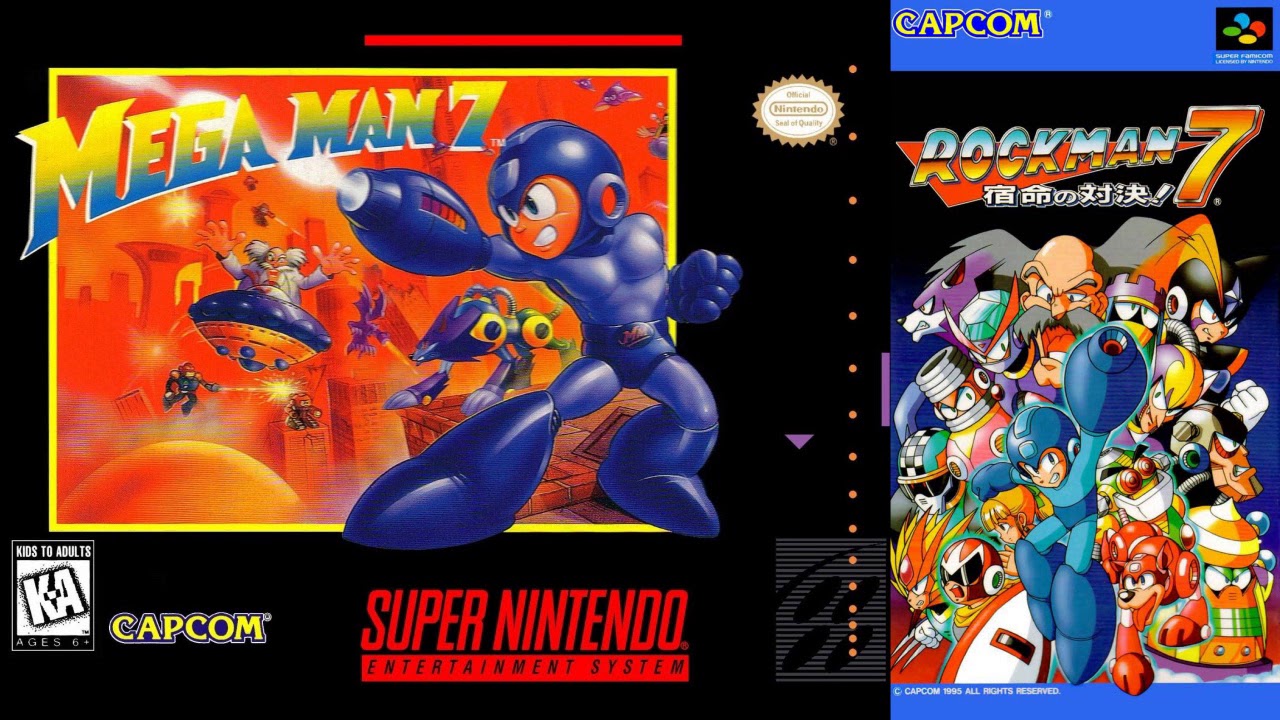 Megaman Rockman 7 Wily stage 1 entrance (prototype/final) - YouTube