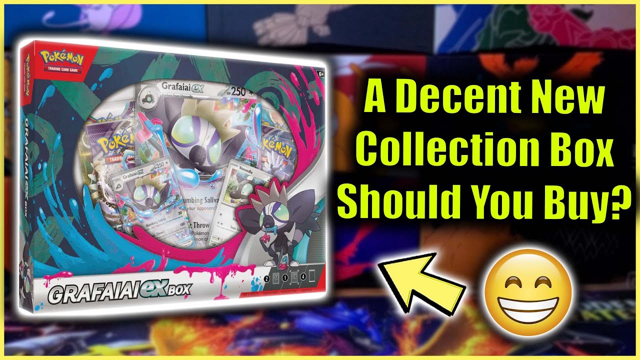 Awesome Opening of Pokémon TCG Grafaiai ex Box - YouTube