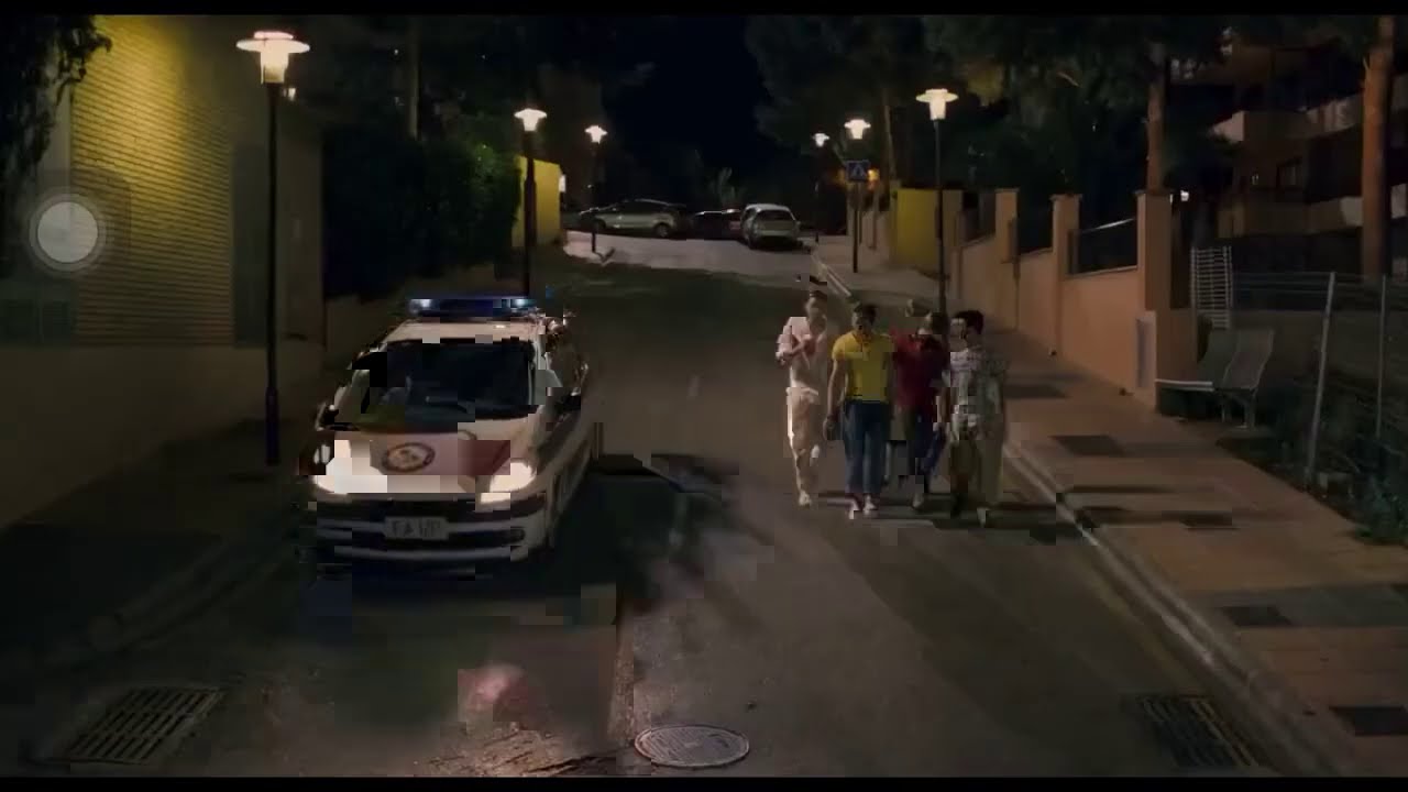 INBETWEENERS MOVIE FOREIGN POLICE SCENE - YouTube